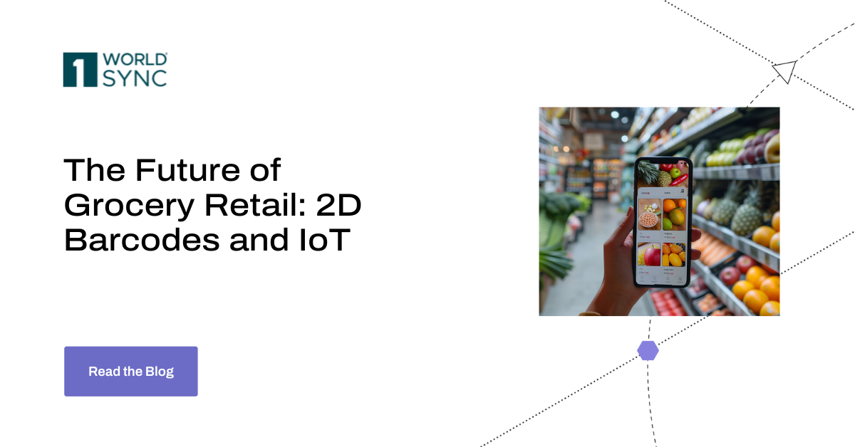 The Future of Grocery Retail: 2D Barcodes and IoT | 1WorldSync