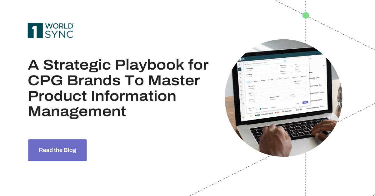 A Strategic PIM Playbook for CPG Brands To Master Product Information Management | 1WorldSync